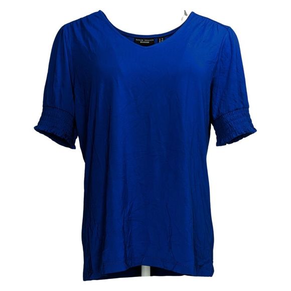 Susan Graver | Tops | Susan Graver Womens Top Petite 2xp Weekend Cool ...